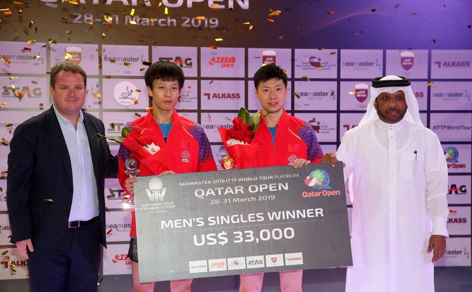 Ma Long wins ITTF Qatar Open title